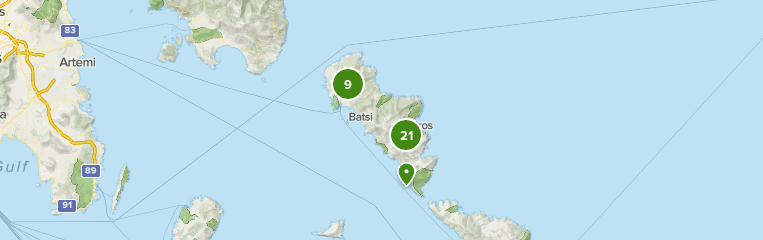 Best 10 Trails and Hikes in Andros | AllTrails