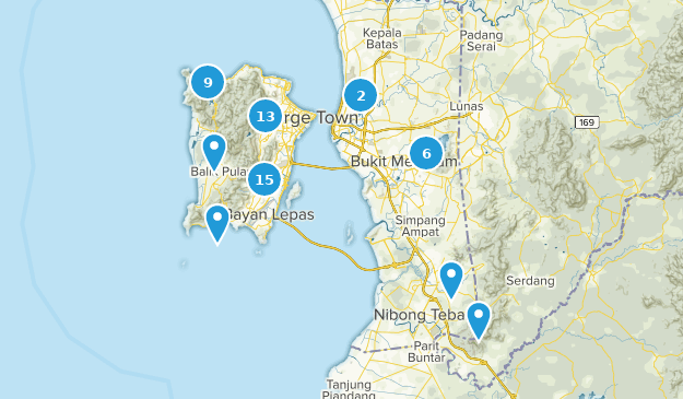 Where Is Penang On World Map - United States Map