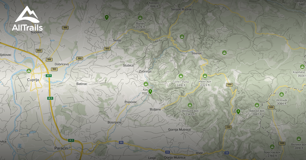 Best hikes and trails in Pomoravski upravni okrug | AllTrails