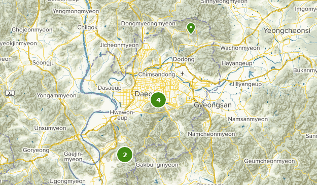 Best Cities in Daegu, South Korea | AllTrails