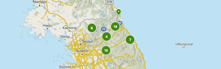 2023 Best 10 Trails and Hikes in Gangwon-do | AllTrails