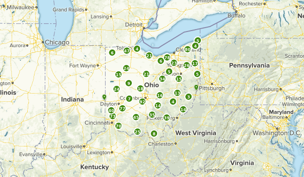 Best Cities in Ohio | AllTrails