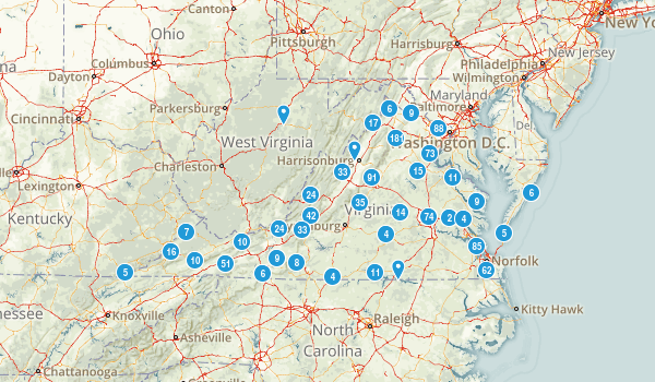 Best Trails in Virginia | AllTrails