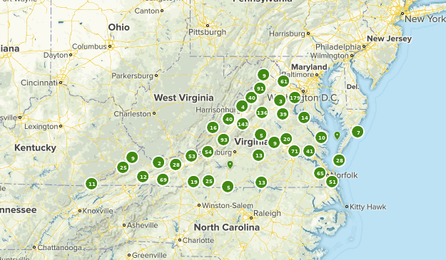 Best Cities in Virginia | AllTrails