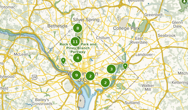 Best Trails in District of Columbia | AllTrails