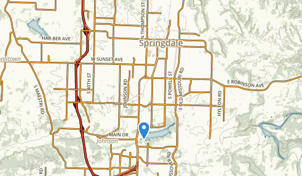 Springdale Ar Zip Code Map - United States Map