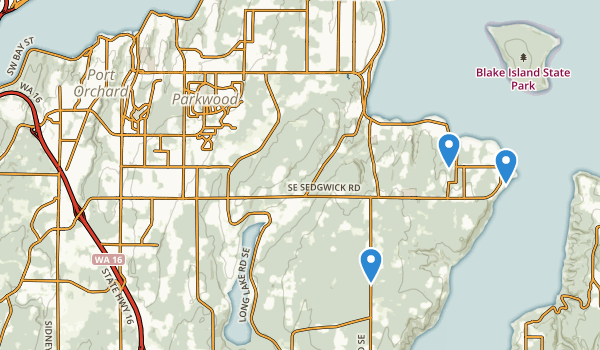 Port Orchard Washington State Map - United States Map