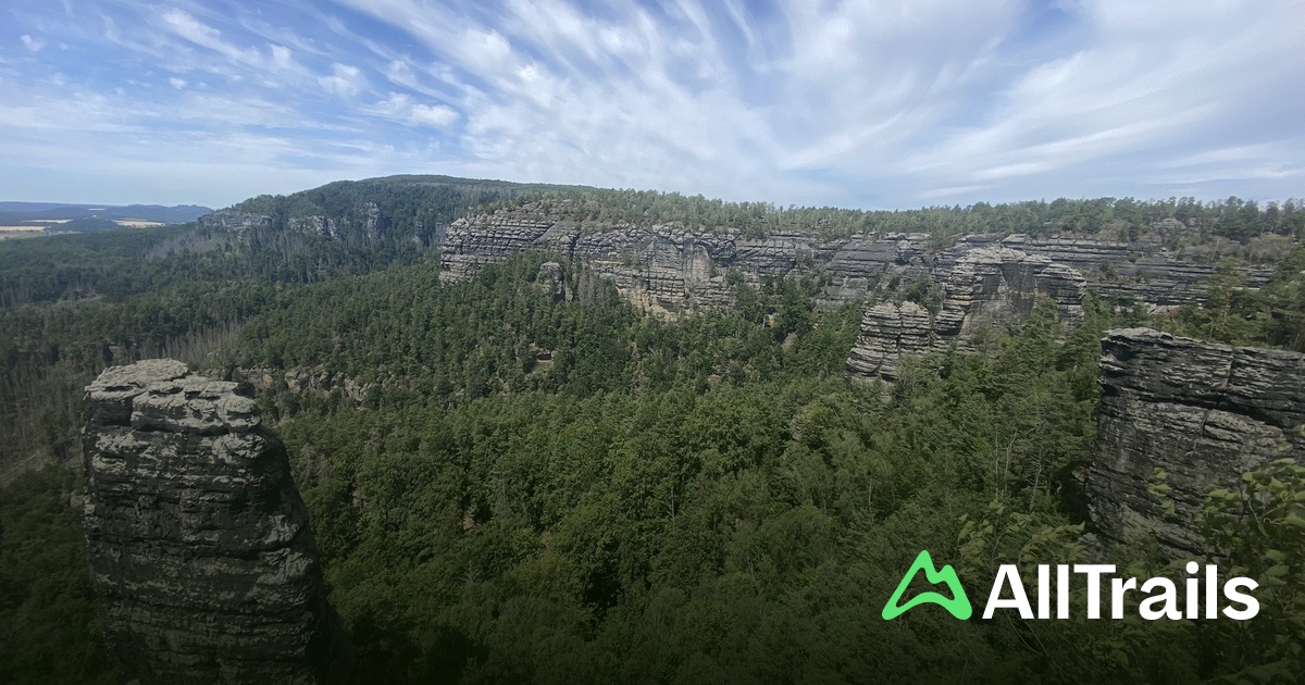 Bedste ruter i nærheden af Pravčická brána | AllTrails