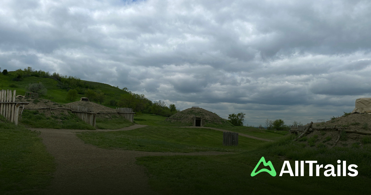 Fort Abraham Lincoln State Park Campground - hikes and trails to get ...