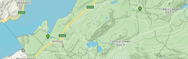 2023: Beste Routen in der Umgebung von Arthog waterfalls (series of ...