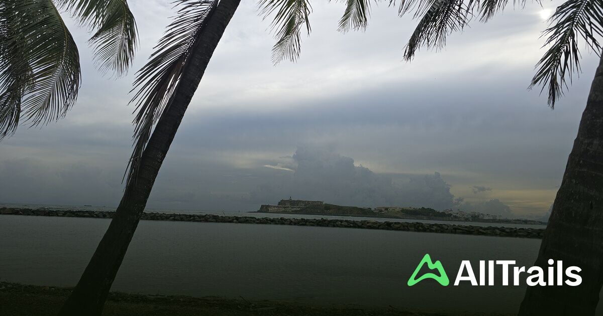 Ruinas Leprocomio Isla de Cabra - hikes and trails to get you there ...