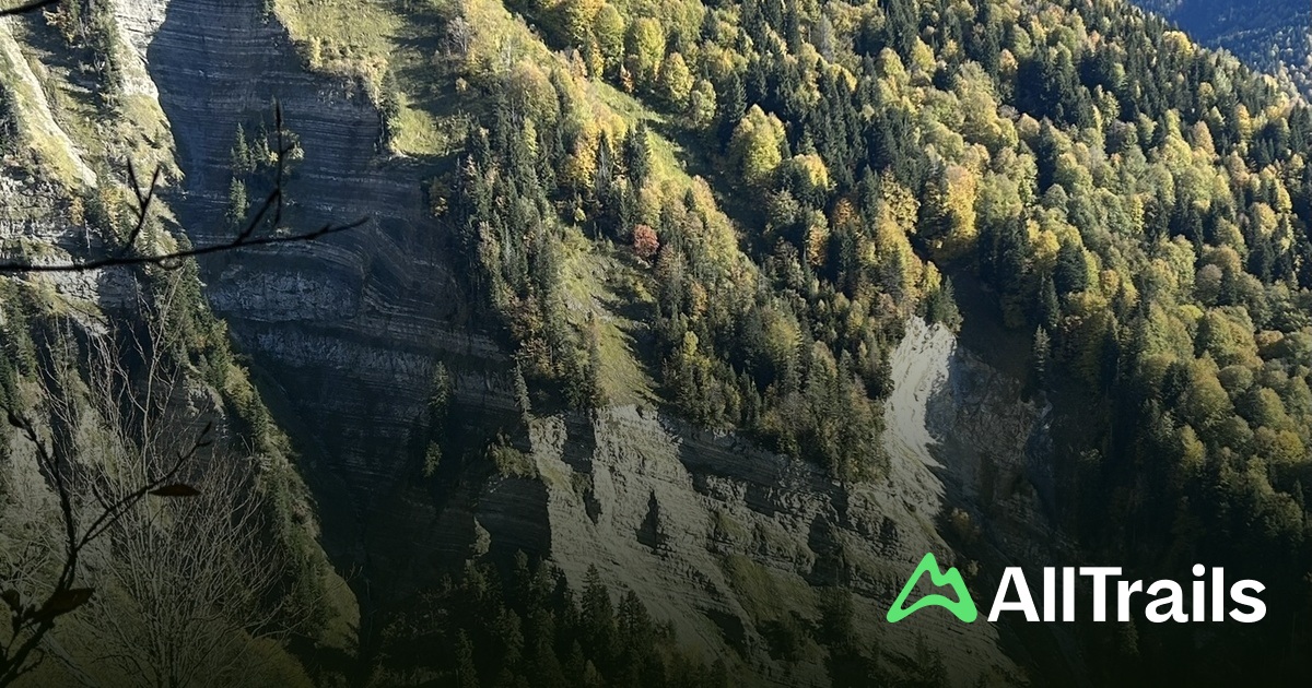 Dangerous cliff (very slippery in wet weather) - hikes and trails to ...