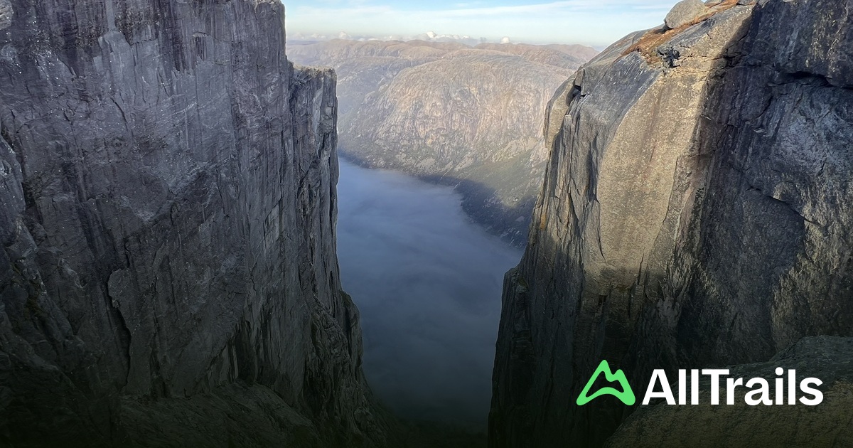 I migliori sentieri vicino a Kjeragbolten Viewpoint | AllTrails