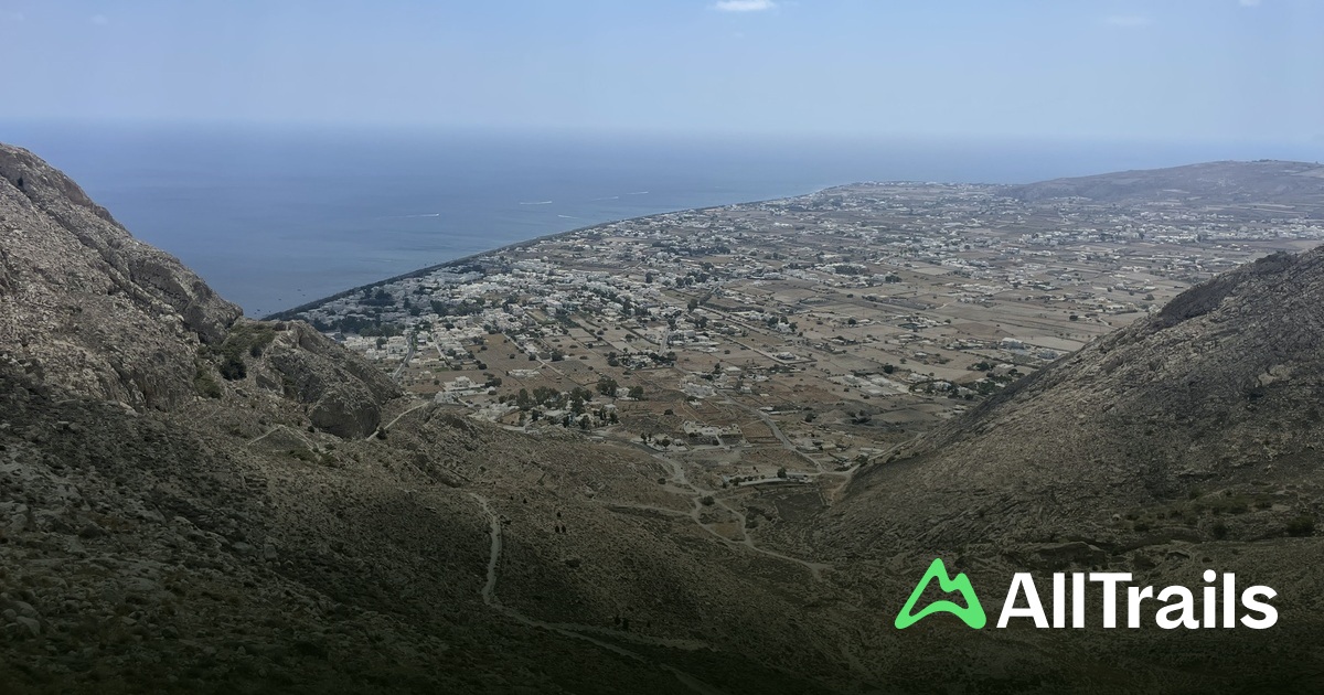 Perissa beach - hikes and trails to get you there | AllTrails