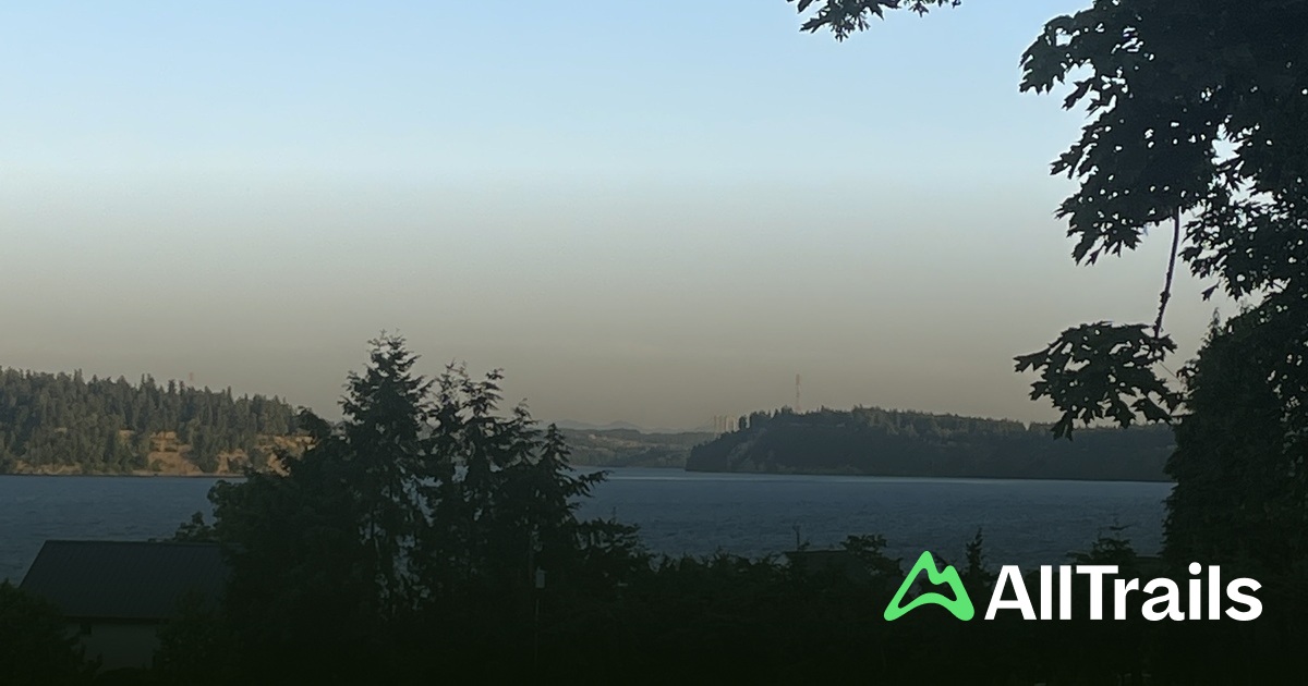Cascadia Marine Trail Campsite - Sunrise Beach Park - hikes and trails ...