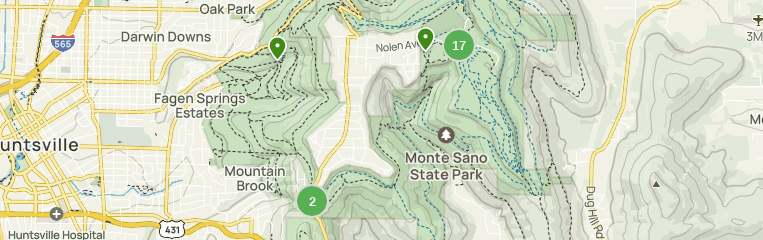 10 Best Trails near Monte Sano Mountain | AllTrails