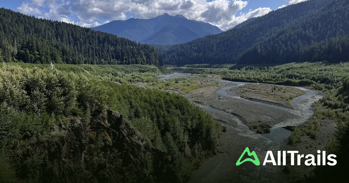 Glines Canyon Spillway Overlook - hikes and trails to get you there ...