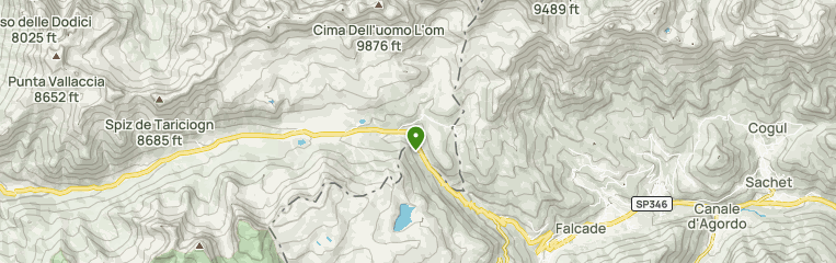 2023 Best Trails near Cascata Passo San Pellegrino | AllTrails