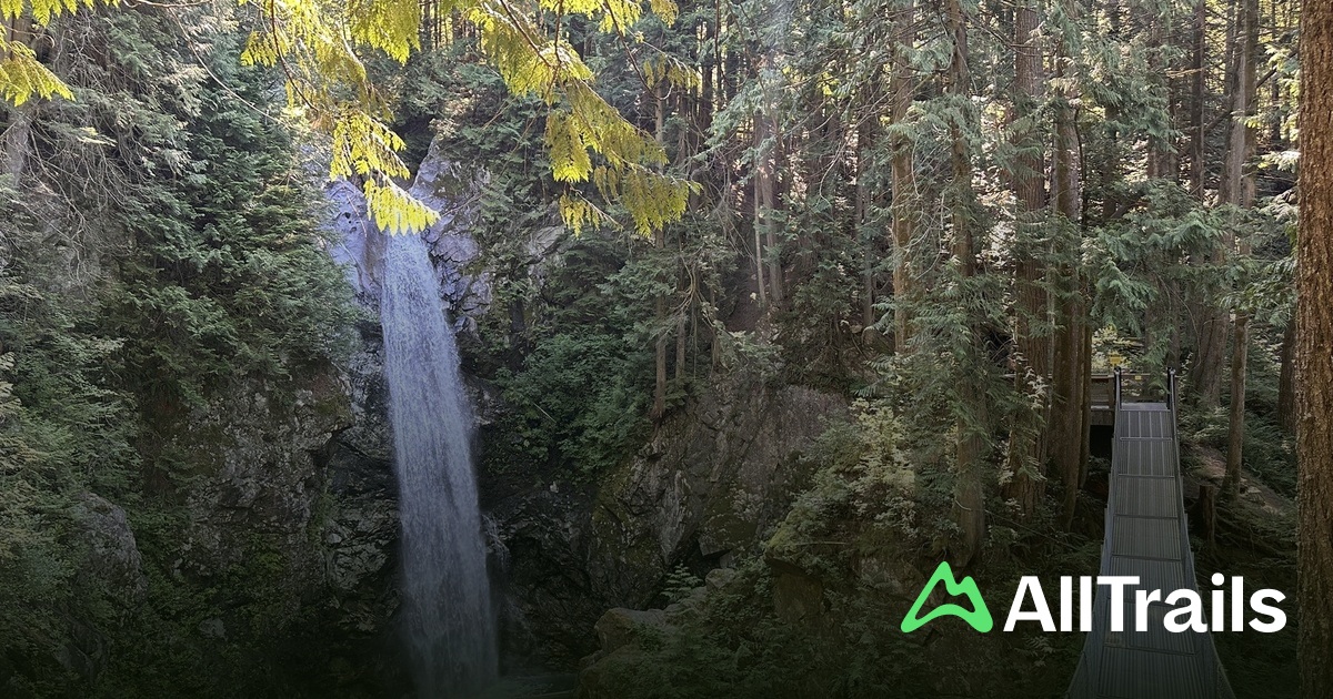 Cascade Falls Natural Waterslide - hikes and trails to get you there ...